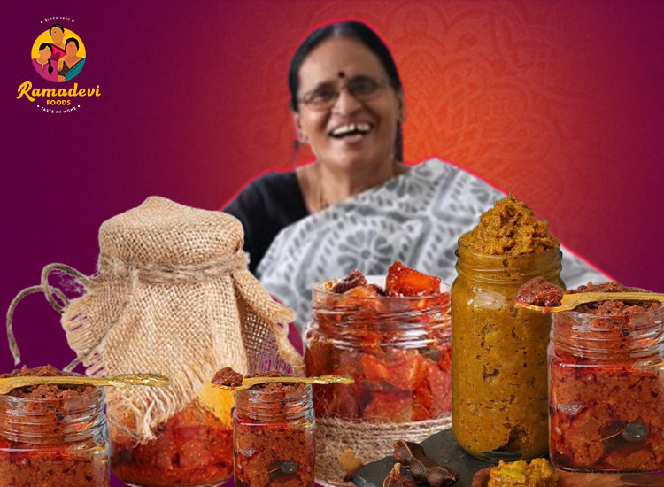 Andhra Pickles: Grandma’s Secret Recipe – RAMADEVI FOODS