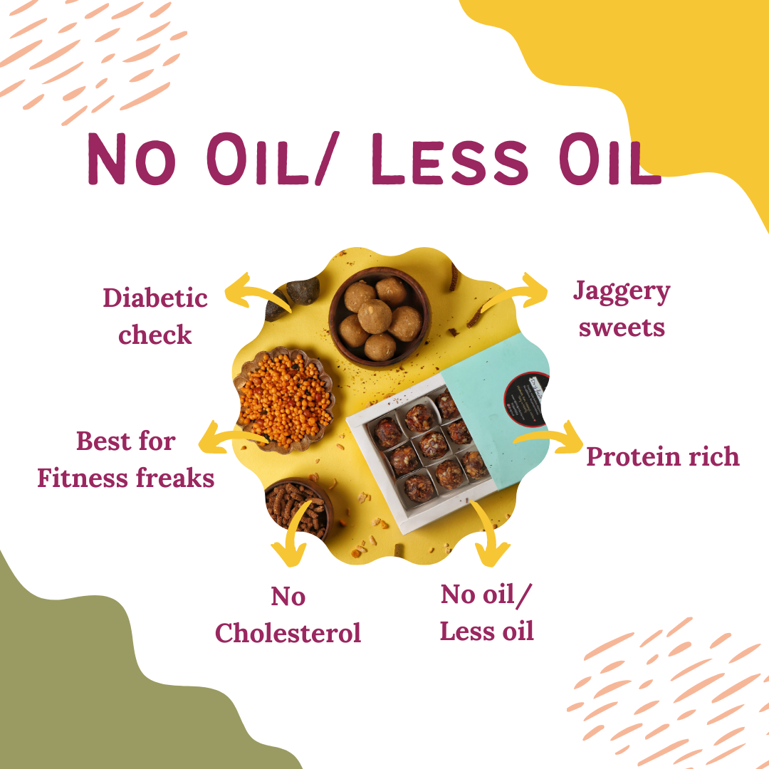 No oil/ Less oil products – RAMADEVI FOODS
