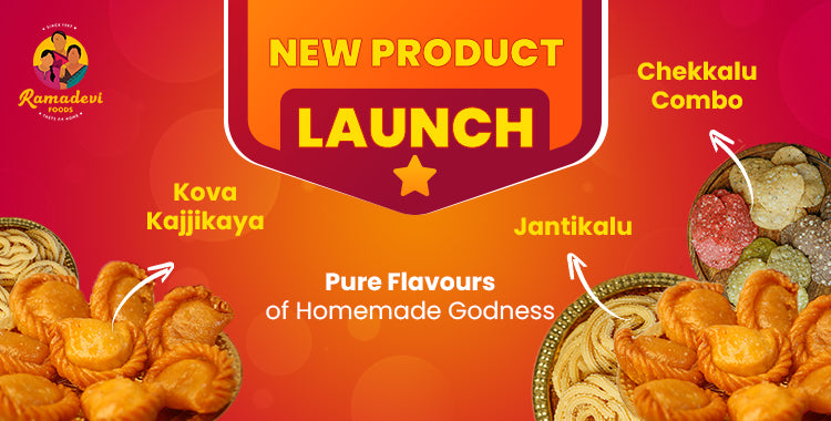 Homemade Sweets - Snacks - Pickles - Podis - since 1997 – RAMADEVI FOODS