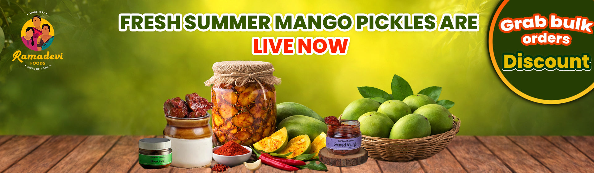 Homemade Sweets - Snacks - Pickles - Podis - since 1997 – Ramadevi Foods