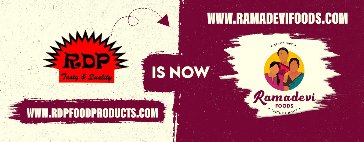 Homemade Sweets - Snacks - Pickles - Podis - since 1997 – RAMADEVI FOODS